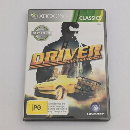 Genuine Xbox 360 Game Driver San Francisco PAL AUS CIB Complete Tested ...