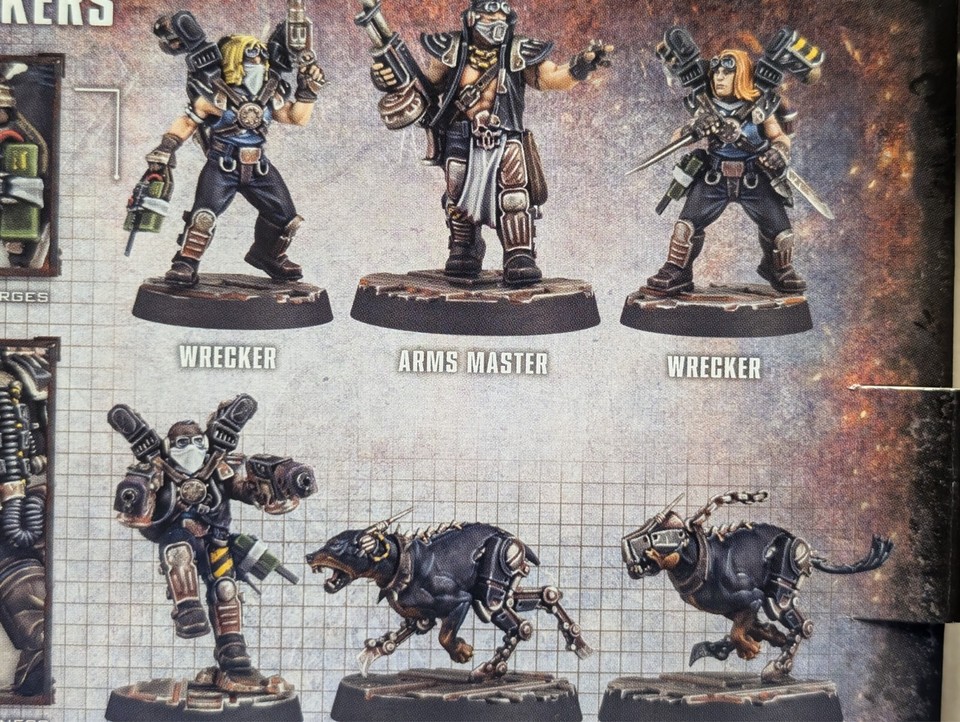 4x Orlock Arms Masters & Wreckers Gang, Necromunda, 40k, GW | eBay