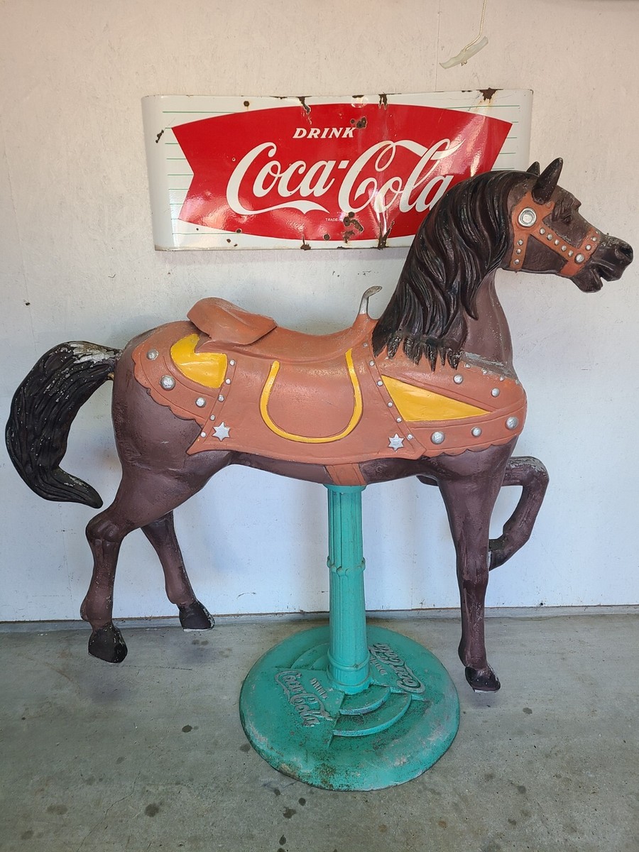 Coca Cola Carousel Horse