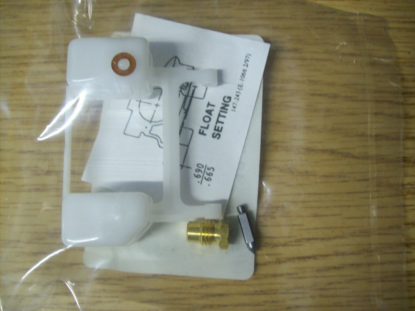 Mercury Mariner Sierra Float Kit 18-7249 WM 19273 50 60 70 Outboard ...