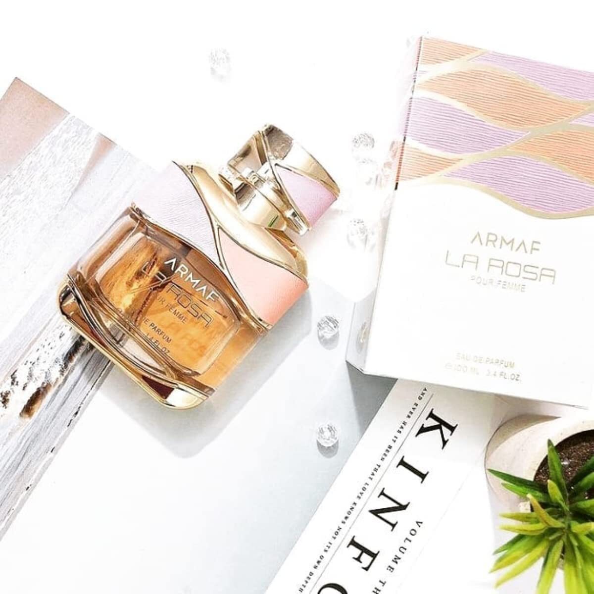 La Rosa by Armaf Eau de Parfum EDP Spray for Women 3.4 oz / 100 ml New ...