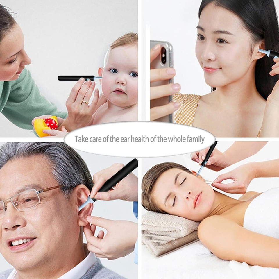 NEW LED Ear Wax Cleaner Ear Camera Otoscope with Light Cleaner Removal ...