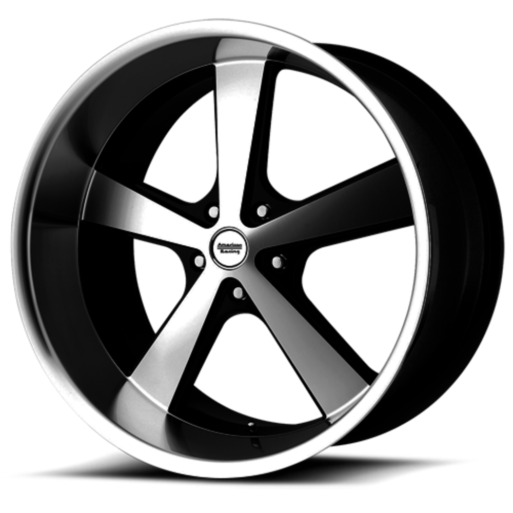 20x10 Black Wheel American Racing Vintage Vn701 Nova 5x5 18 for sale ...