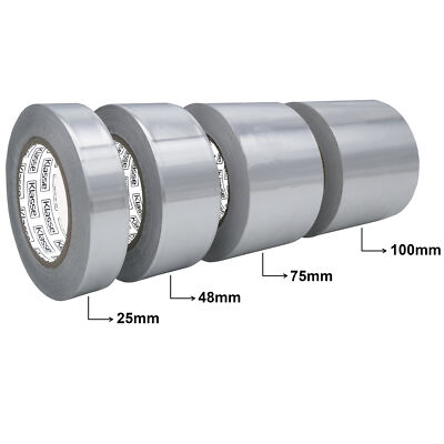 Aluminium Klebeband Aluband mit Liner Isolierband hitzebeständig Alu ...