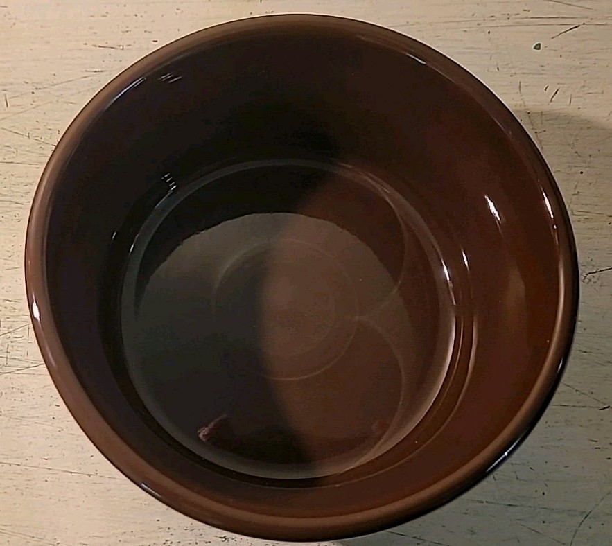 Vtg.Brown Fiestaware Chocolate Square Bowl | eBay