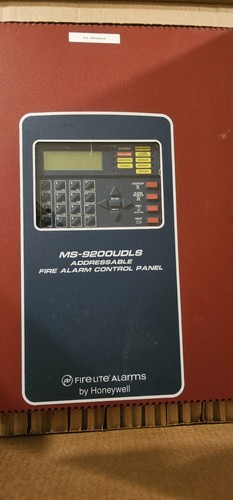 Honeywell Fire-Lite MS-9200UDLS Fire Alarm Control Panel AS IS | eBay