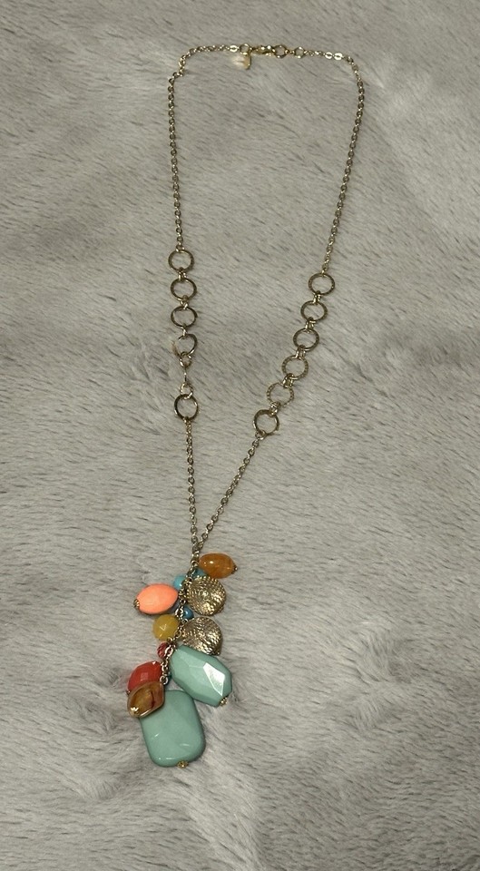 Bonni J super fun unique colorful statement piece necklace | eBay