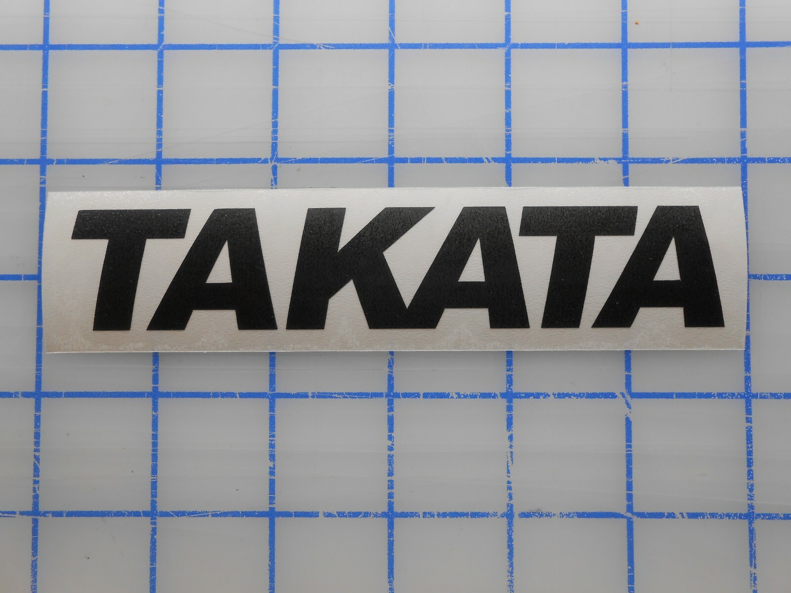 Takata Sticker 5.5" 7.5" 11" Race Drift Harness Seat Belts Pads Tow ...