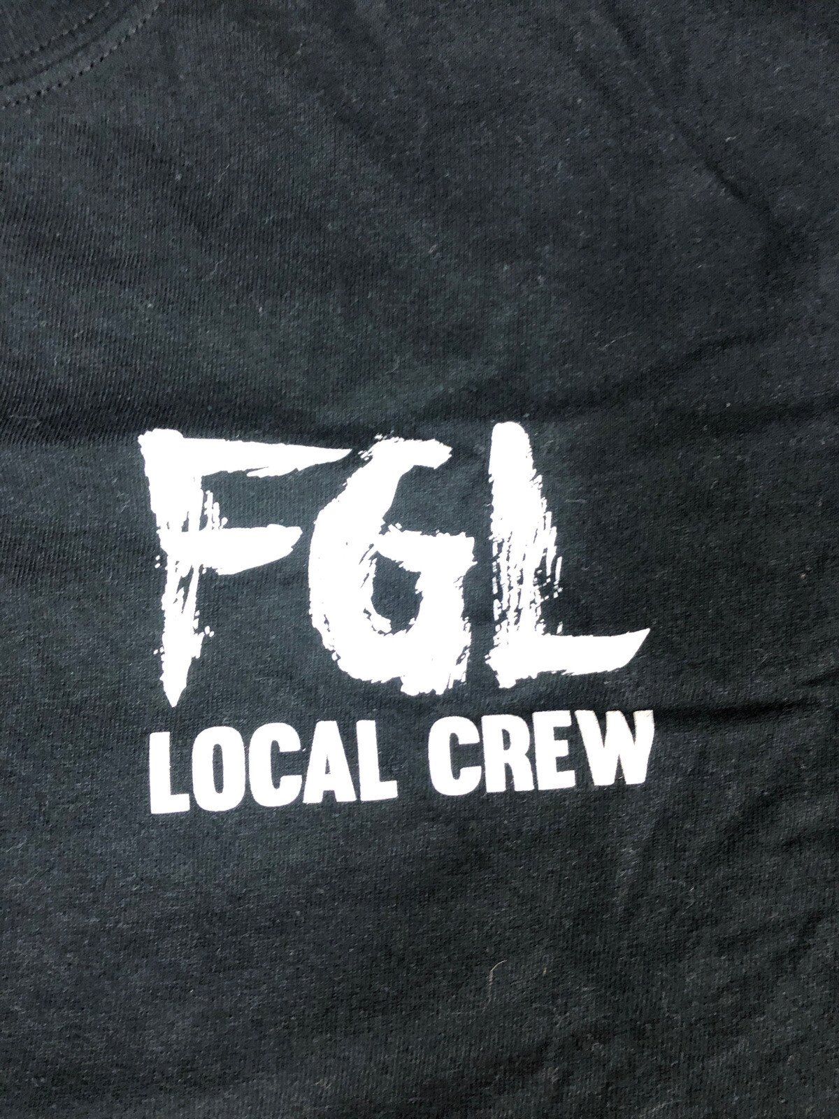 Vintage T Shirt - FGL Local Crew Smooth Daze Gildan Brand Size XL Black ...