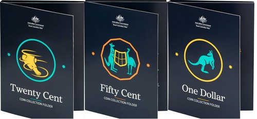 Royal Australian Mint 20c 50c $1 dollar Circulating Coin Collection ...