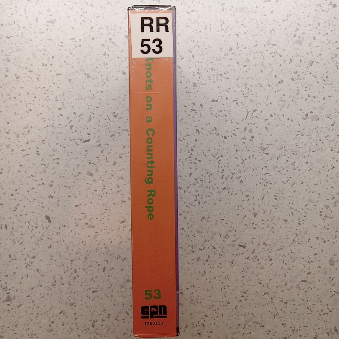 Reading Rainbow VHS "Knots on a Counting Rope" Ep #053/155 LeVar Burton ...