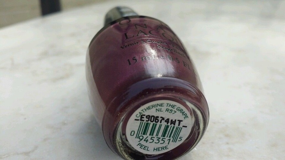 OPI CATHERINE THE GRAPE (NL R57) | eBay