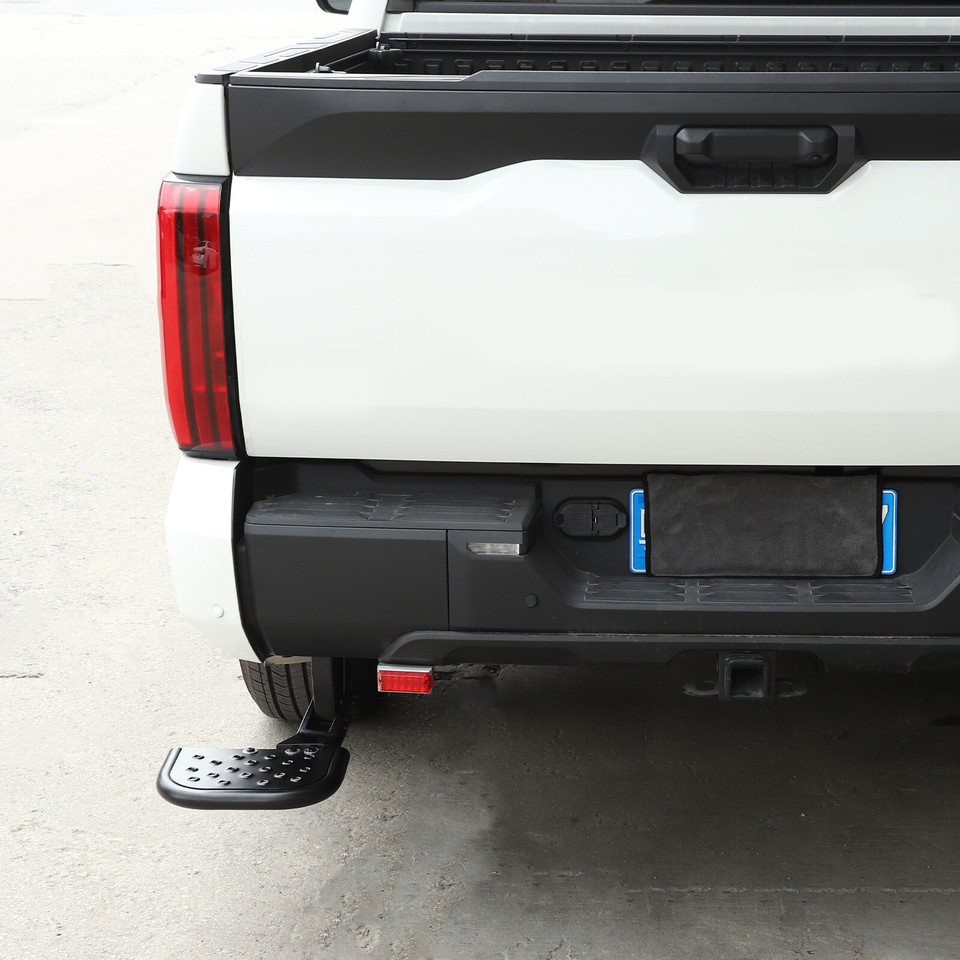 For Toyota Tundra 2022-2023 Steel Car Trunk Foot Step Pedal Tailgate ...