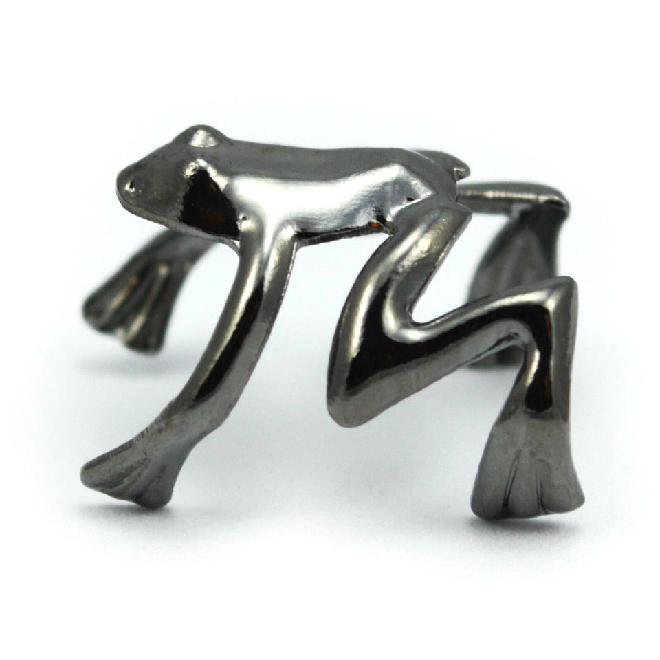 UK HOT HOPPING FROG CARTILAGE UPPER HELIX EAR CUFF CLIP-ON EAR-WRAP EMO ...