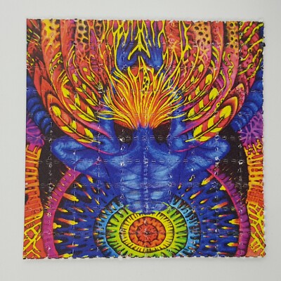 DMT Entity Blotter Art Psychedelic Art LSD Acid Art 100 Tab Sheet Gift ...