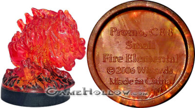 D&D Miniatures War of the Dragon Queen SMALL FIRE ELEMENTAL Promo | eBay