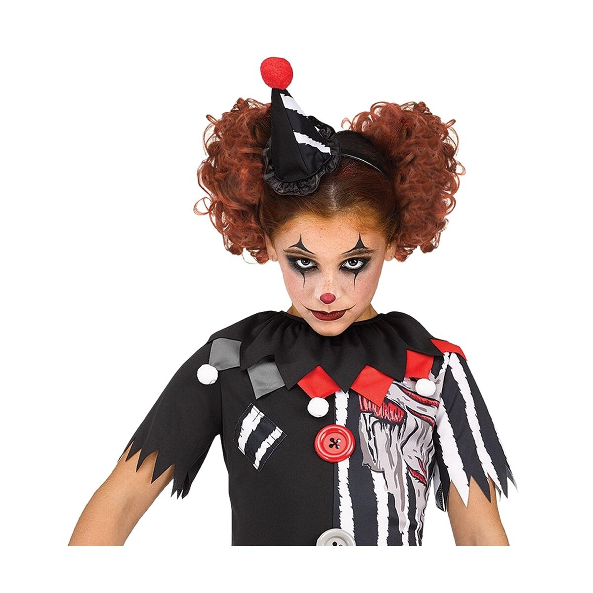 Scary Clown Makeup For Girls