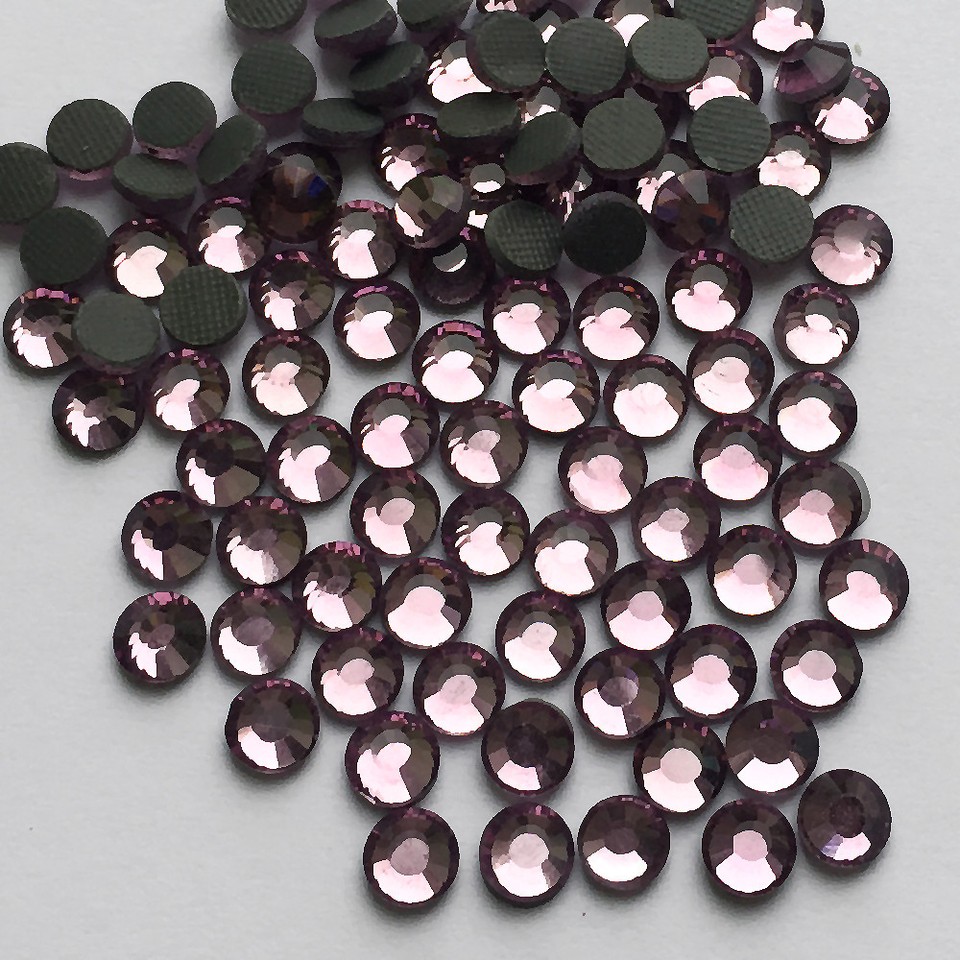 1440 pcs DMC Iron On Hotfix Crystal Rhinestones Colors SS6 SS10 SS16 ...