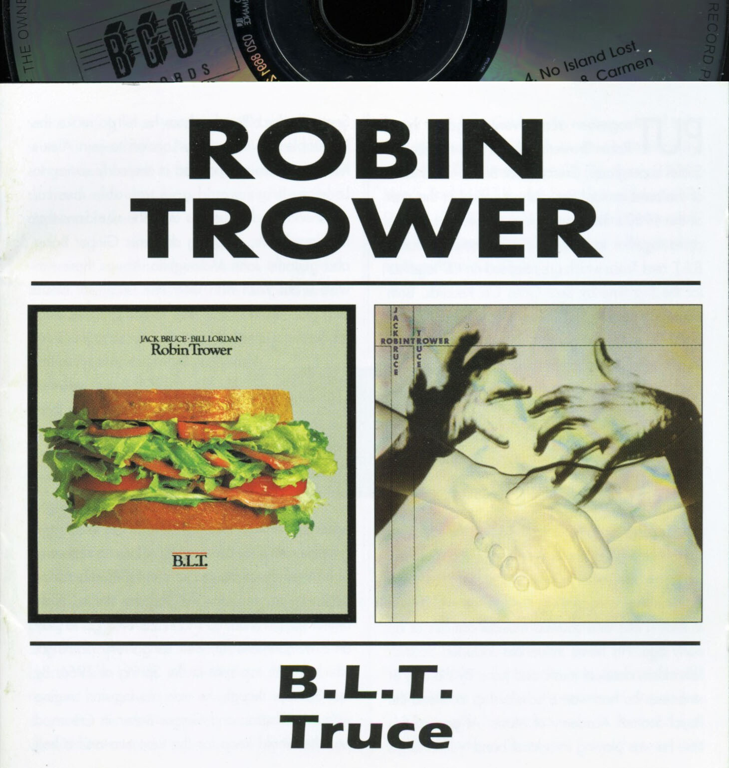 B.L.T.%2FTruce+by+Robin+Trower+%28CD%2C+Sep-1998%2C+Beat+Goes+On%29 for ...