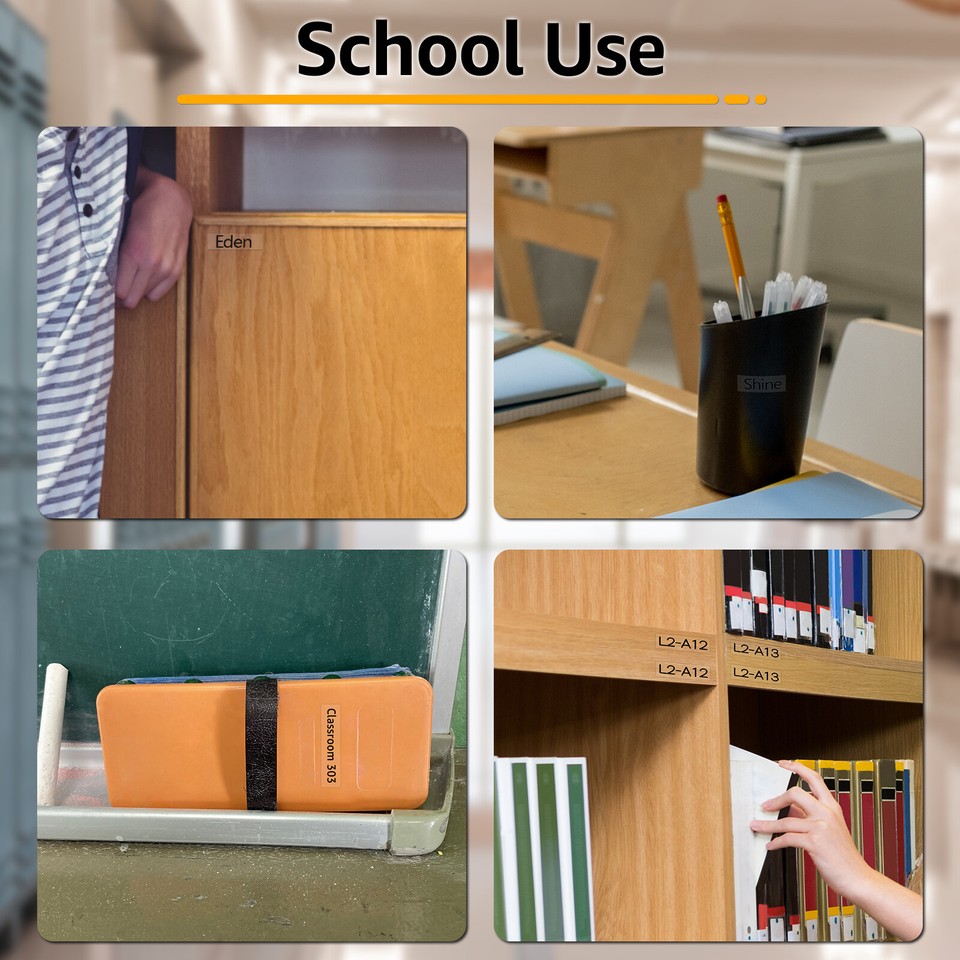 Compatible Brother P-Touch TZe-131 TZe-131 TZ 12mm Label Tape PT-D210 1 ...