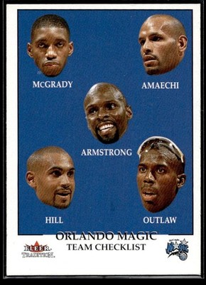 2000-01 Fleer Tradition Orlando Magic Checklist Orlando Magic #290 | eBay