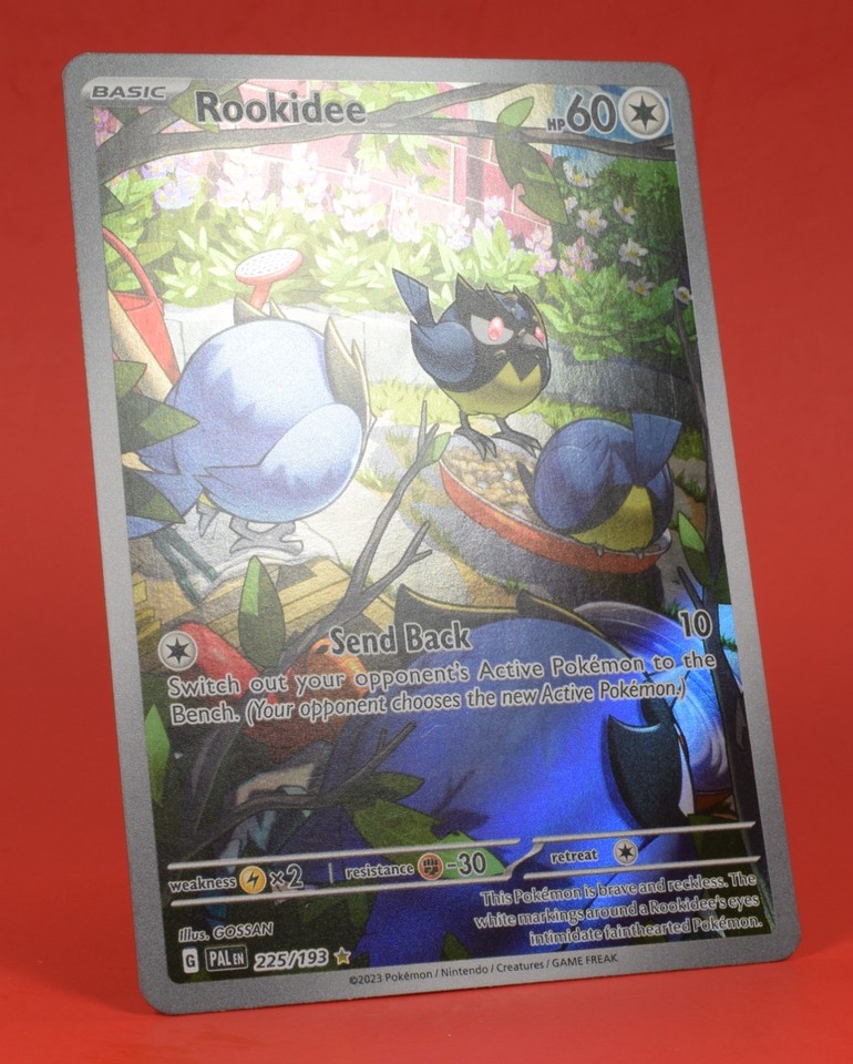 Pokemon English TCG Card PAL Paldea Evolved Rookidee 225/193 Full Art ...