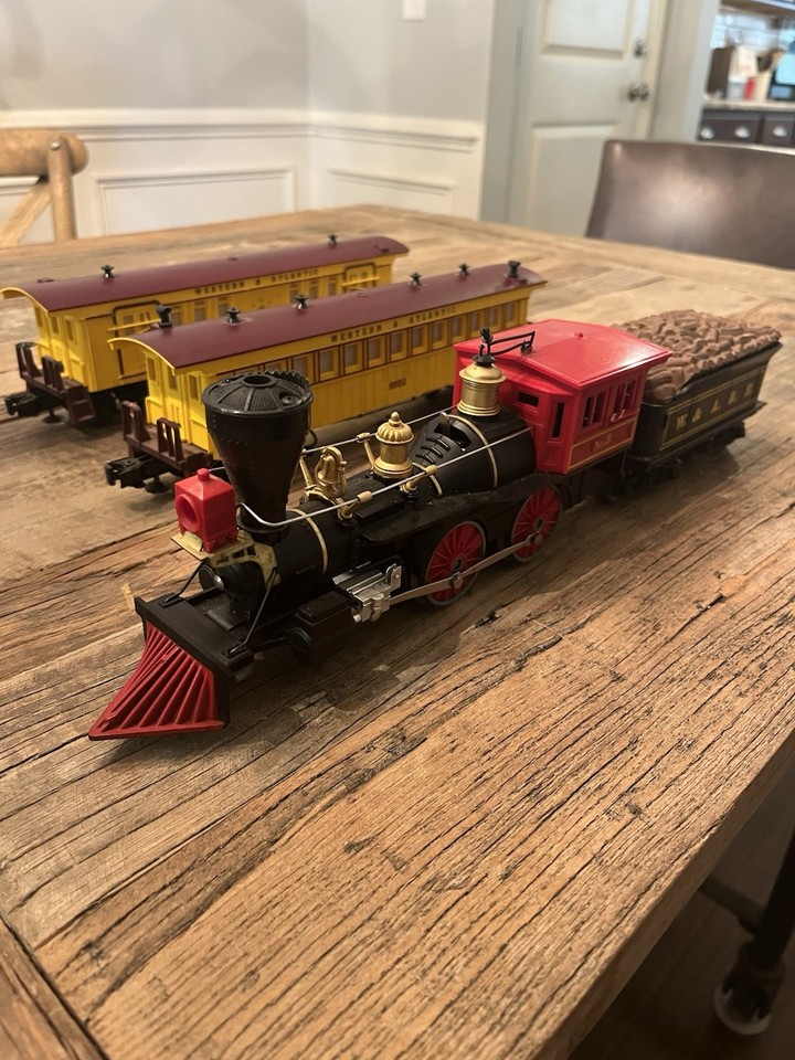 LIONEL 8701 W&ARR The General Set Trains O27 (Set of 4, missing horse ...