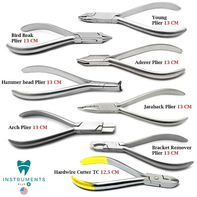 Instruments Dental Pliers Orthodontic Wire Bending Loop Forming Tooth ...