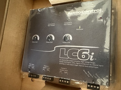 AUDIO CONTROL LC6i / 6 CH LINE OUT CONVERTER w/ INTERNAL SUMMING ...