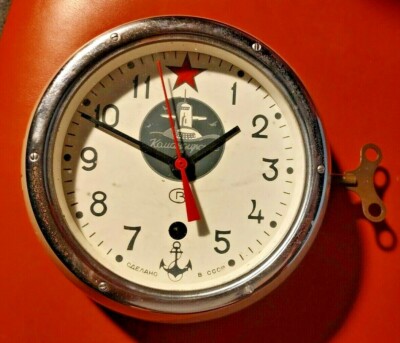 Clocks - Russian Soviet Submarine Navy Marine Ship's