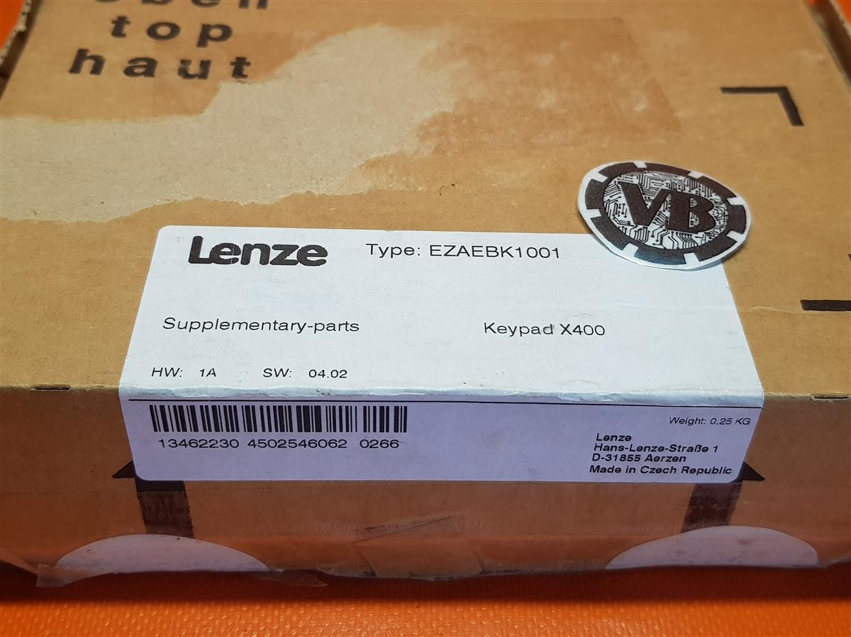 Lenze Keypad X400 Bedienmodul Type: EZAEBK1001 / HW: 1A - SW: 04.02 | eBay