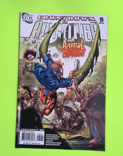 Countdown to Adventure #5 2008 DC Comics High Grade Comic Book G57-131 ...