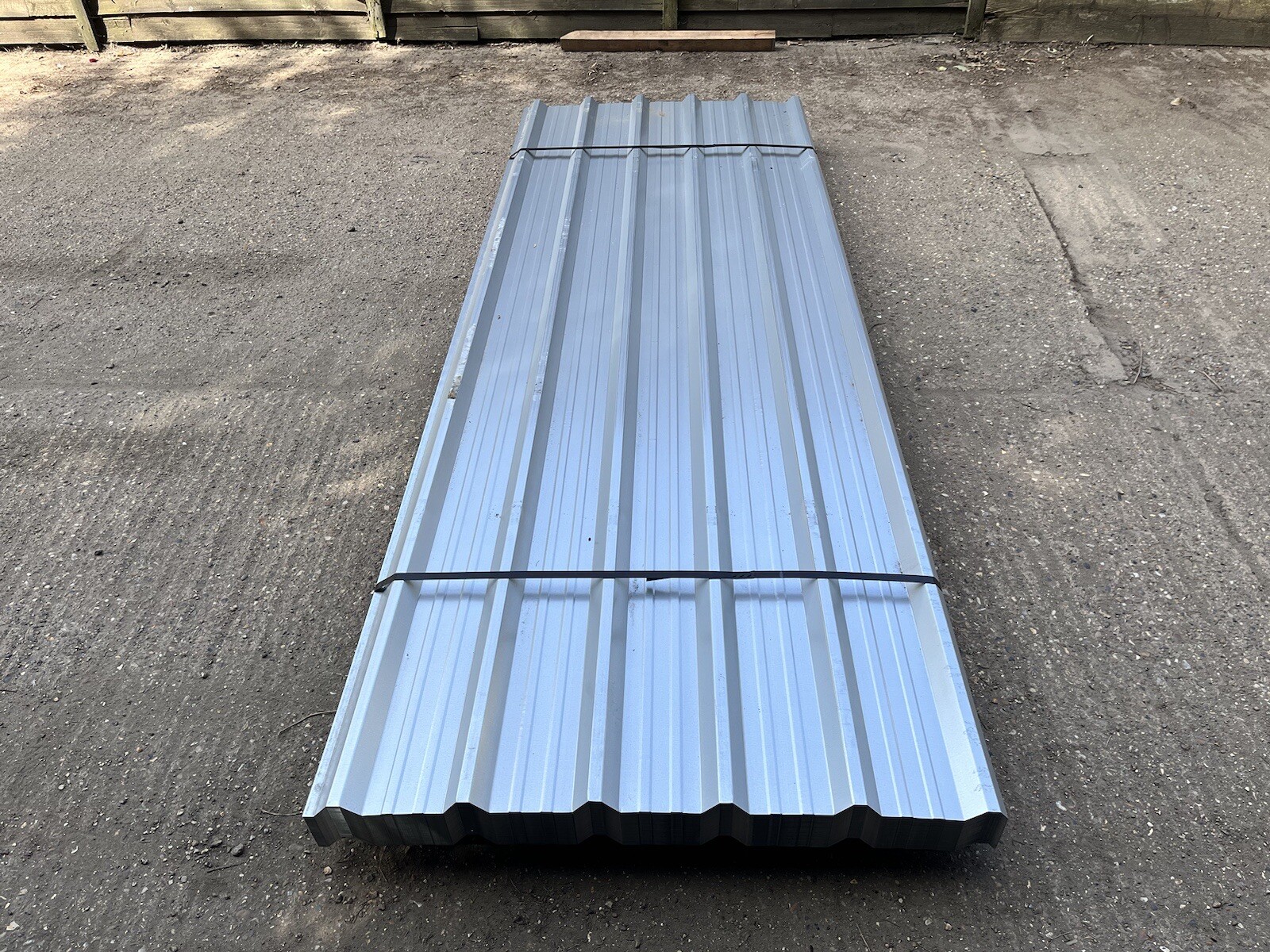 2.4m / 8ft Galvanised box profile roofing sheets - 1000 available | eBay UK