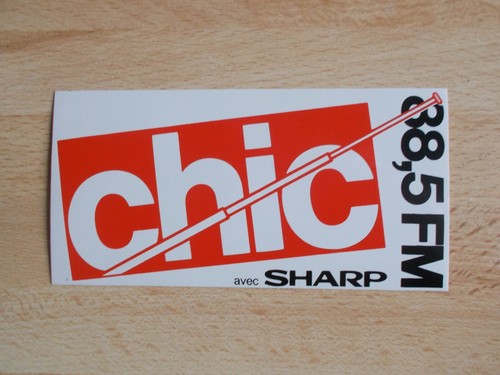 Sticker/Sticker Radio Chic | eBay Australia