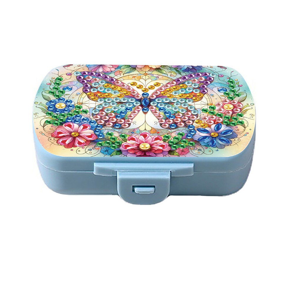 Diamond Painting Pill Dispenser Diamond Painting Kit Pill Box for ...