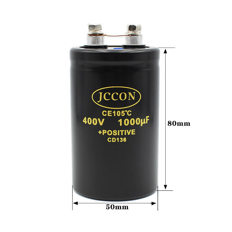 63V to 450V Large Screw Terminal Electrolytic Capacitor 105°C 1000uF ...