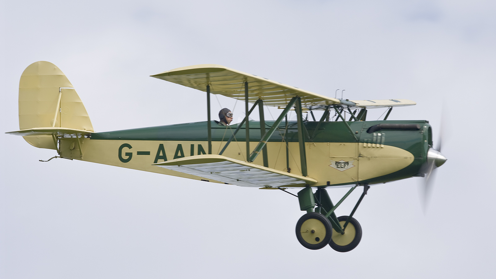 Parnall Elf Two Seat Light Aircraft Mahogany Kiln Dry Wood Model Small ...