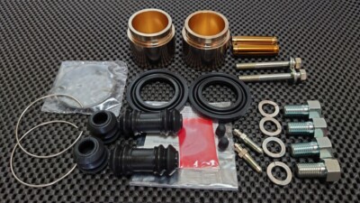AE86 Front Brake Caliper Overhaul Set with Piston Seal Kit Brake Pad ...
