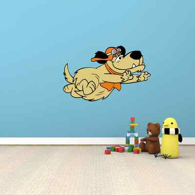 Mudley Dog Funny Cartoon Kids Room Wall Decor Sticker Decal 25"X18" | eBay