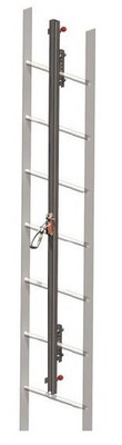 Miller GG0020 Galvanized GlideLoc Vertical Height Access Ladder System ...