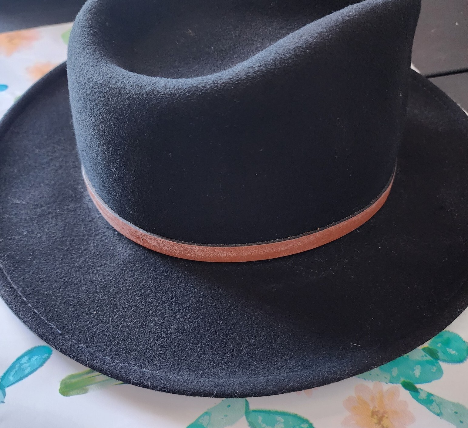 Dorfman Pacific OUTBACK Crushable Wool Felt Black Hat… - Gem Dorfman Pacific OUTBACK Crushable Wool Felt Black Hat… - Gem