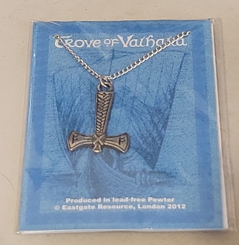 Trove of Valhalla Viking Axe Pendant Necklace Norse Wiccan Pagan New | eBay