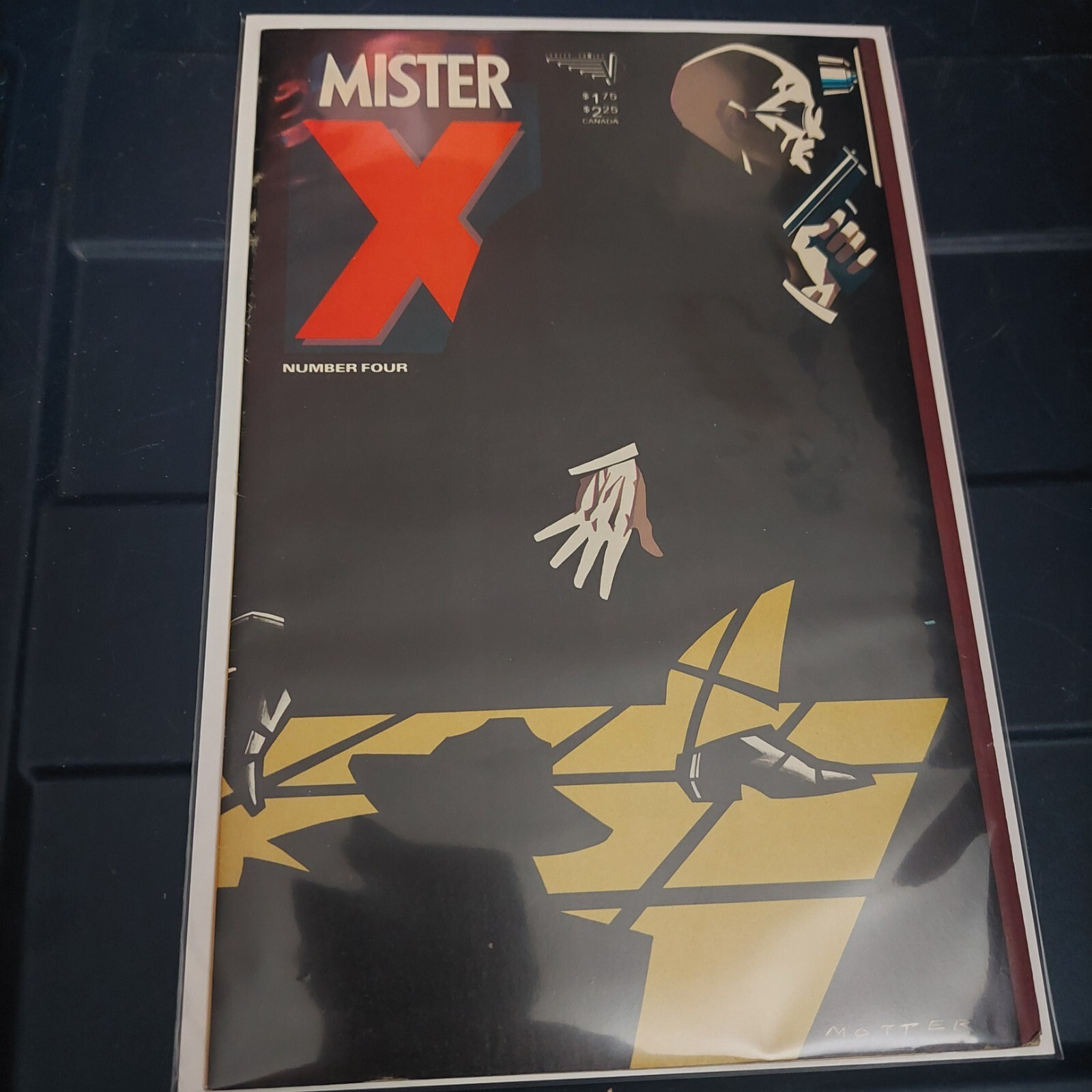 Mister X #4 (Aug, 1985) Vortex Comics Dean Motter Cover Art FINE | eBay
