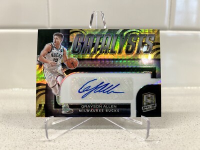 Grayson Allen Spectra Catalysts Autograph Bucks Suns Duke Bucks #’d 1/3 ...