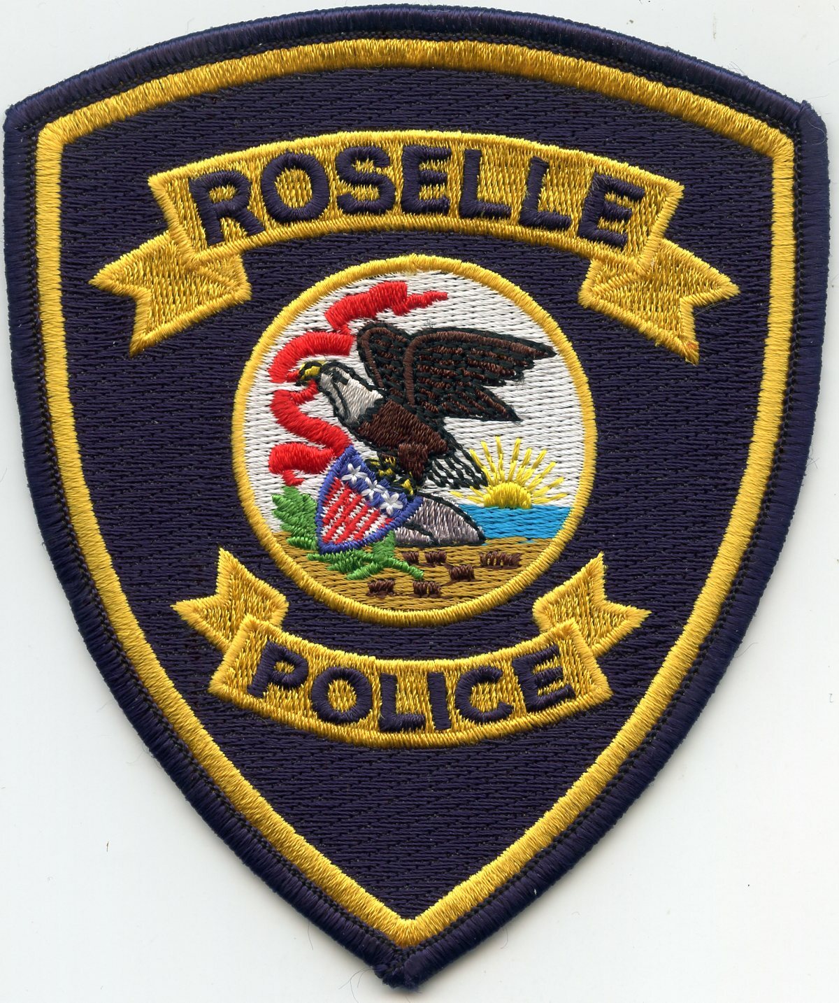 new style ROSELLE ILLINOIS IL POLICE PATCH | eBay