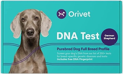 ORIVET Dog DNA Test Kit - German Shepherd Full Breed Profile | Puppy ...