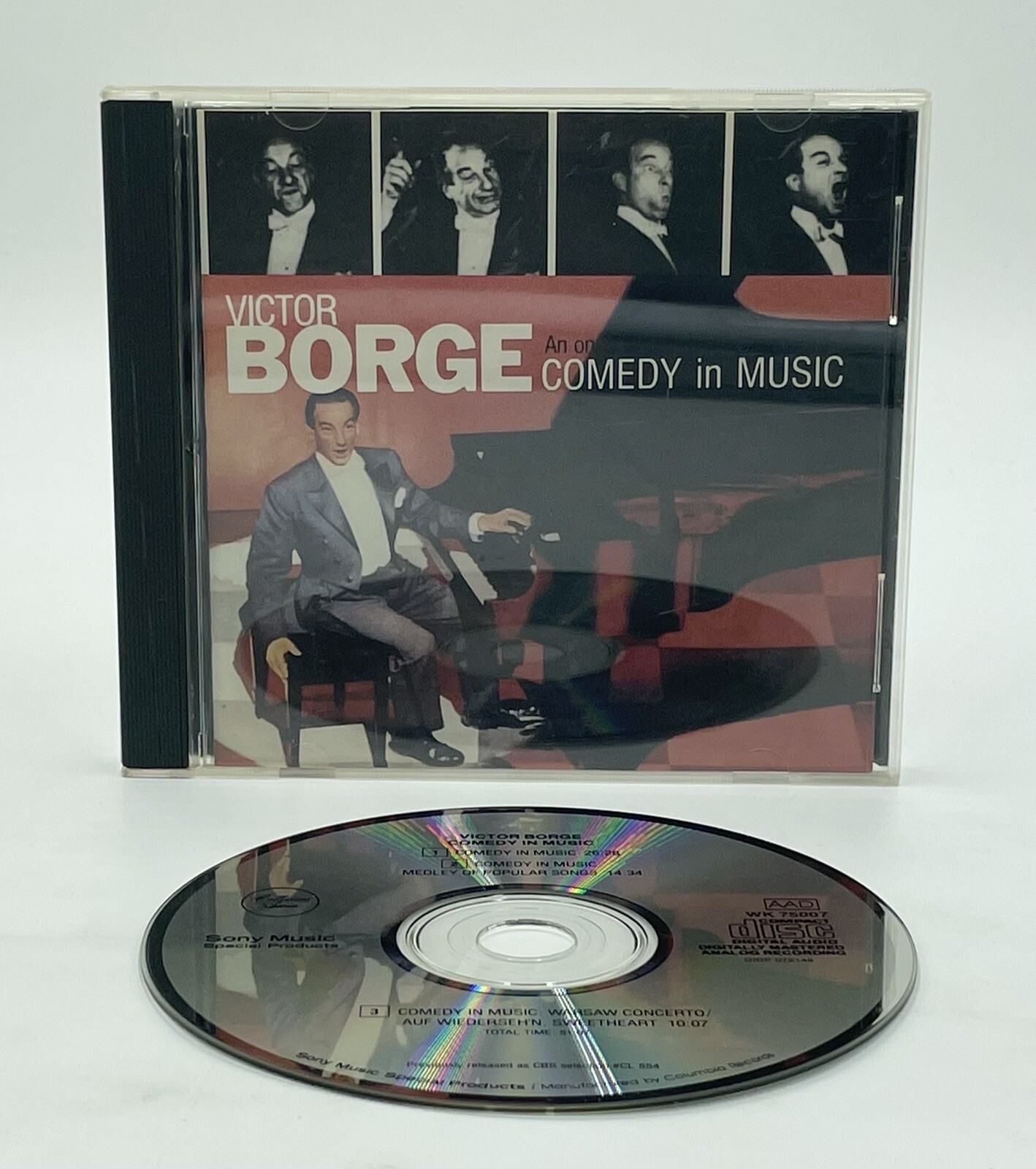 Victor Borge Comedy in Music 1995 Music CD *No Scratches* 766927500725 ...