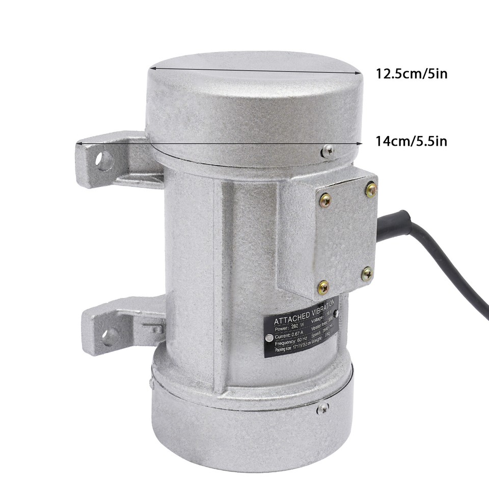 280W Industrial Vibration Motor Concrete Shaker Vibrating Motor Table ...