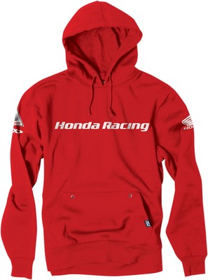 Factory Effex Honda Racing Pullover Hoodie Lg Red 16-88372 | eBay