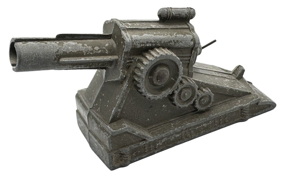 Vintage Barclay Manoil Metal WWI Field Howitzer Gun Toy 5" Pre War Not ...